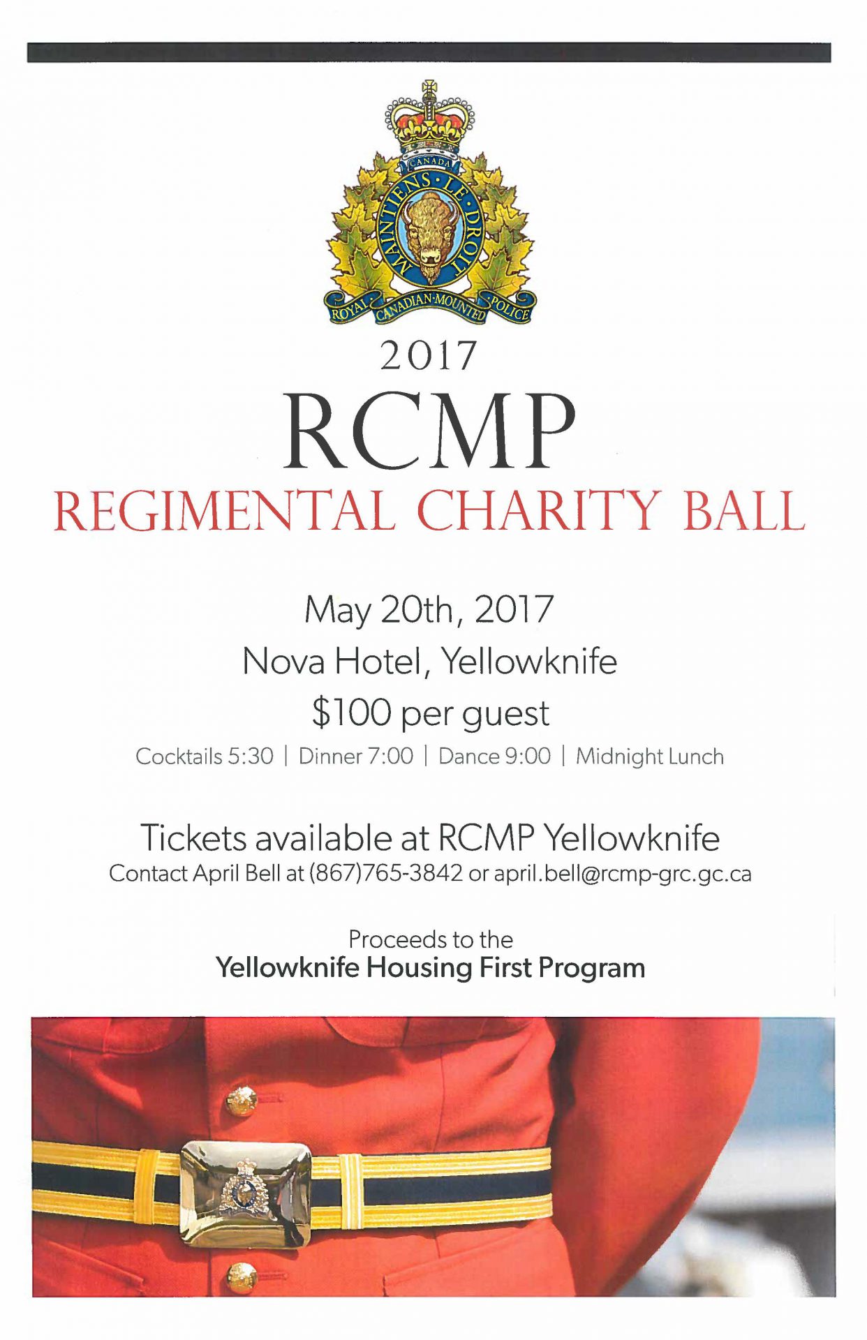 RCMP Regimental Charity Ball - My Yellowknife Now